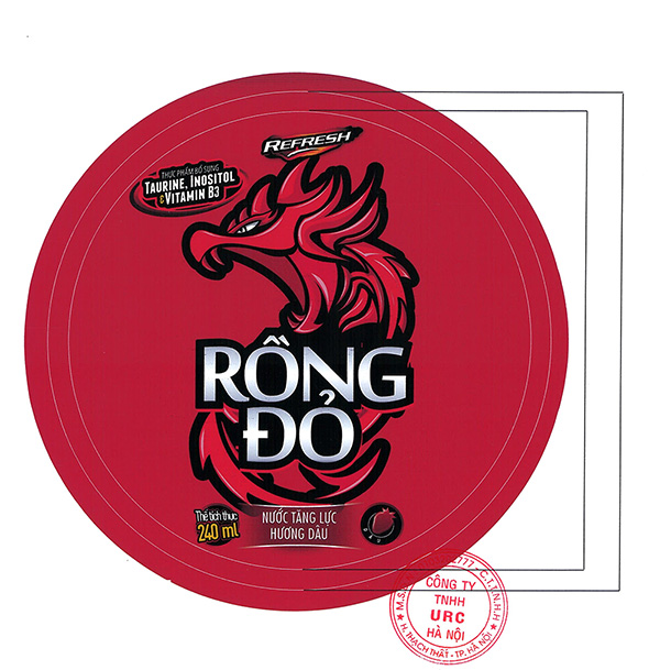 ENERGY DRINK RONG DO STRAWBERRY FLAVOUR