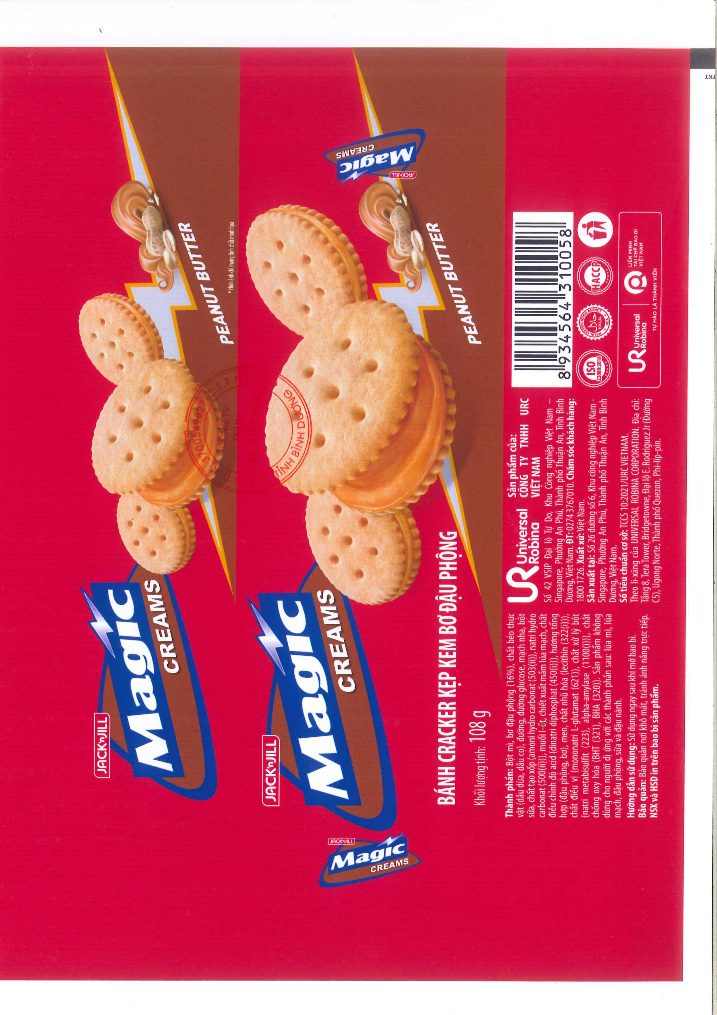 MAGIC SANDWICH CRACKER PEANUT BUTTER